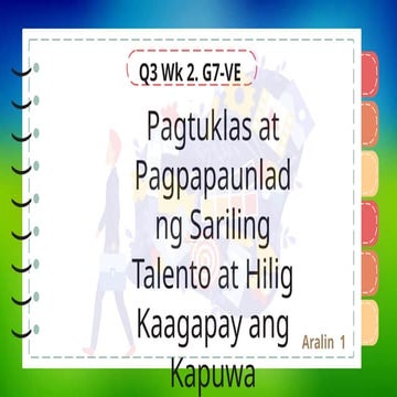VAL ED 7 Q3 W2 - part 2 powerpoint presentation | PPTX