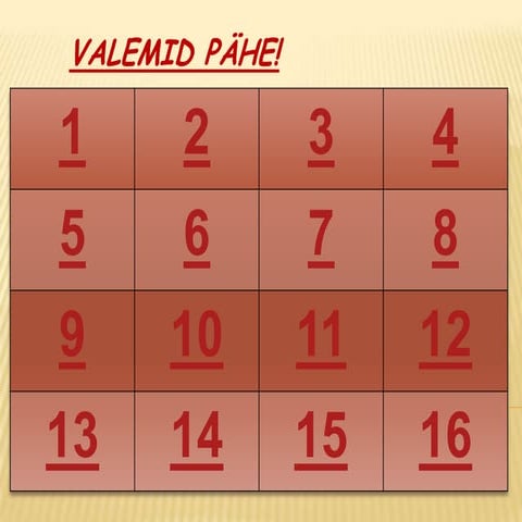 Valemid pähe! 9klass | PPTX