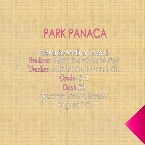 Panaca's Park | PPT