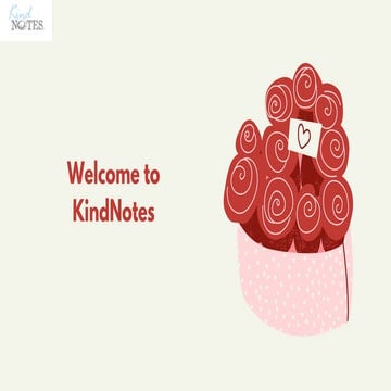 Valentine Day Gift for Him | KindNotes | PDF