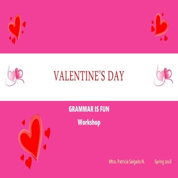 Valentine’s day | PPTX