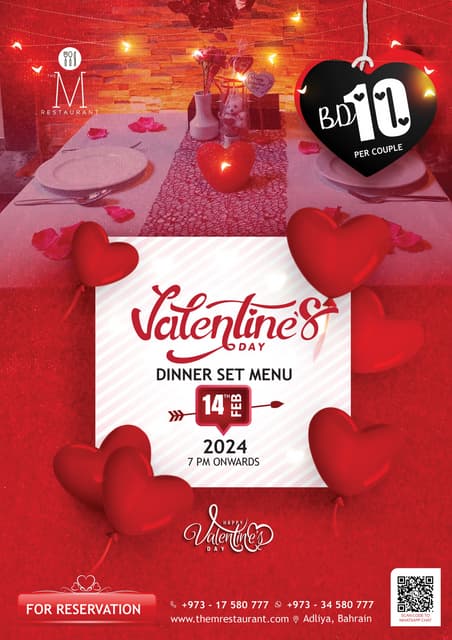 Iftar Buffet Menu | The M Restaurant Bahrain | PDF