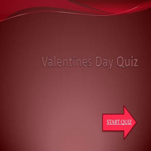 Valentines day quiz | PPTX