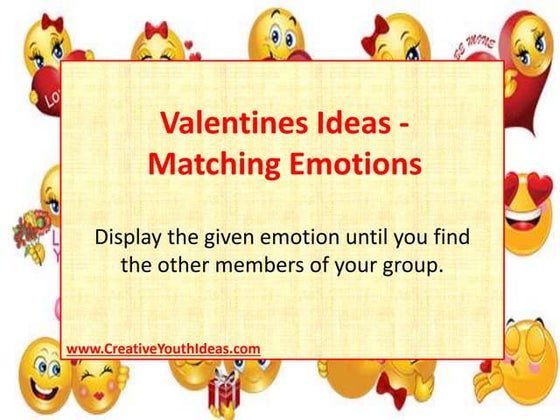 Icebreakers - Matching Emotions | PPT