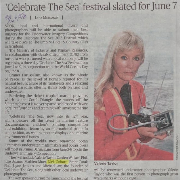 RENOWNED UNDERWATER PHOTOGRAPHER VALERIE TAYLOR | PDF