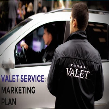 Valet service marketing plan | PPT