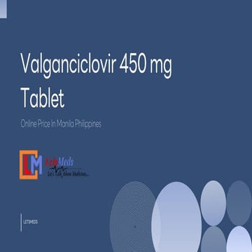 Valganciclovir 450 mg Tablet Online Price In Manila Philippines | PDF
