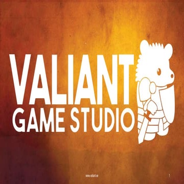 Valiant Game Studio AB pitch deck | PPT
