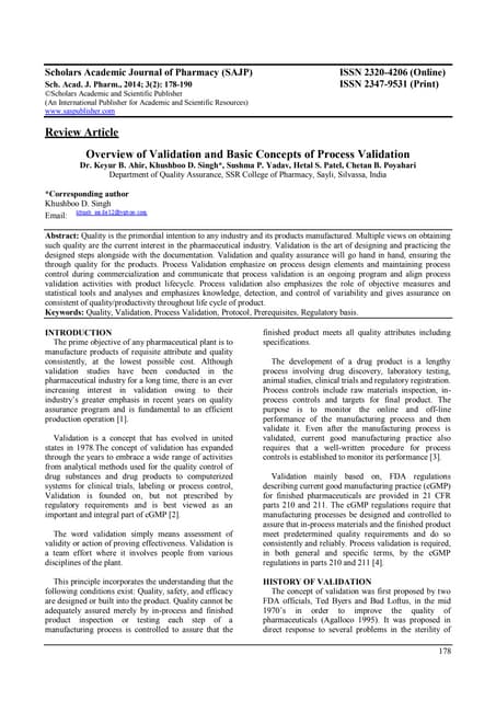 Government regulation in pharmaceutical validation | PPTX ...