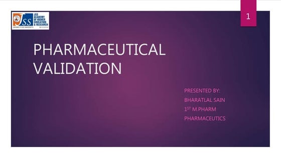 types of validation | PPT