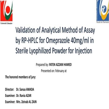 Validation of Analytical Process.pptx