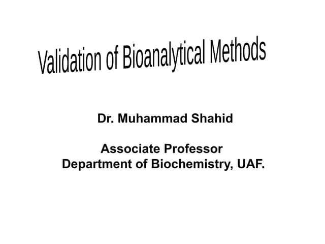 Dissolution-Method validation _ppt_slide | PPT | Chemistry | Science