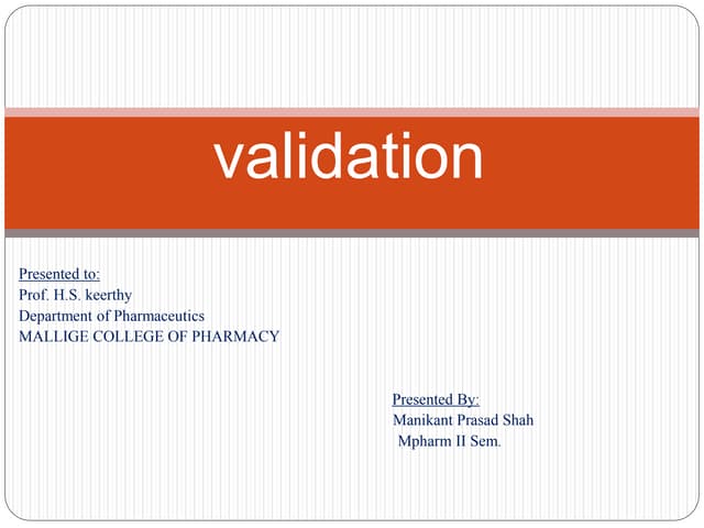 CMA-CPP-CQA for oral solid dosageform | PPTX