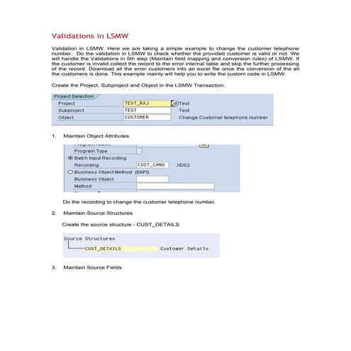 Validations in-lsmw | DOC