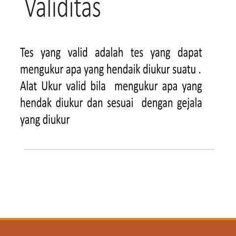 Validitas.pptx | Free Download