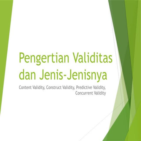 Validitas dan Jenisnya IN RESEARCH .pptx