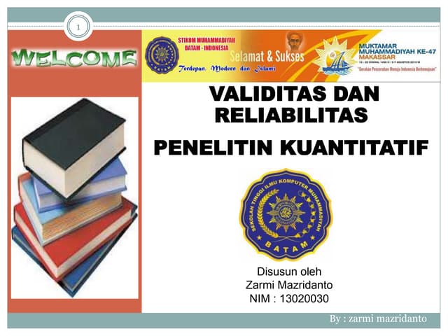 VALIDITAS DAN RELIABILITA INSTRUMEN | PDF