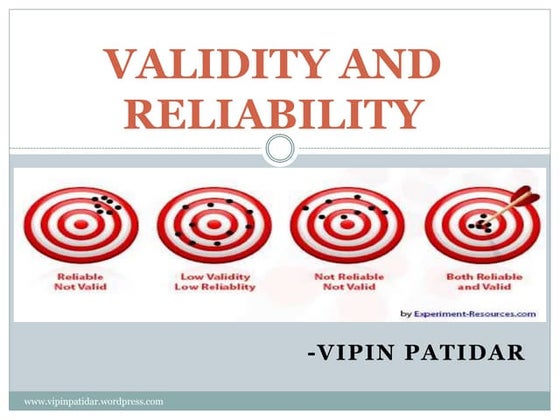 Validity and reliability of the instrument | PDF | Educational Assessment | Education