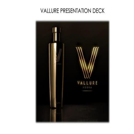 Golden Vodka Vallure | PPT