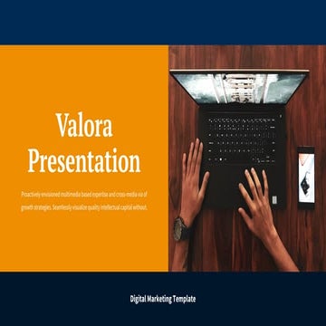 Valora Presentation : Dark Color Version | PDF