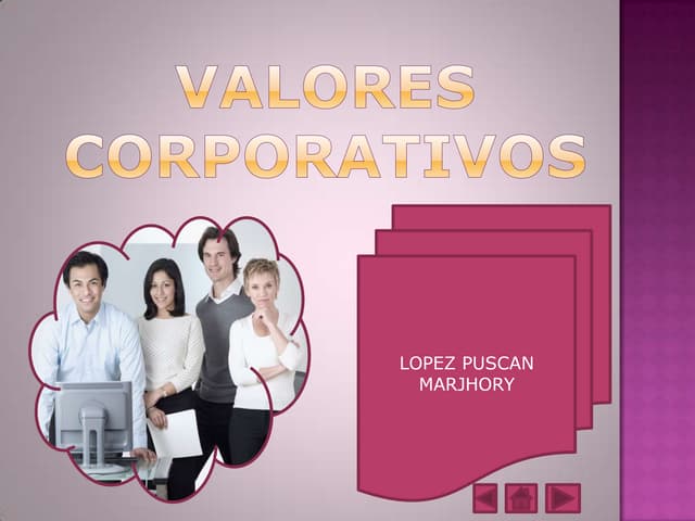Principios O Valores Corporativos