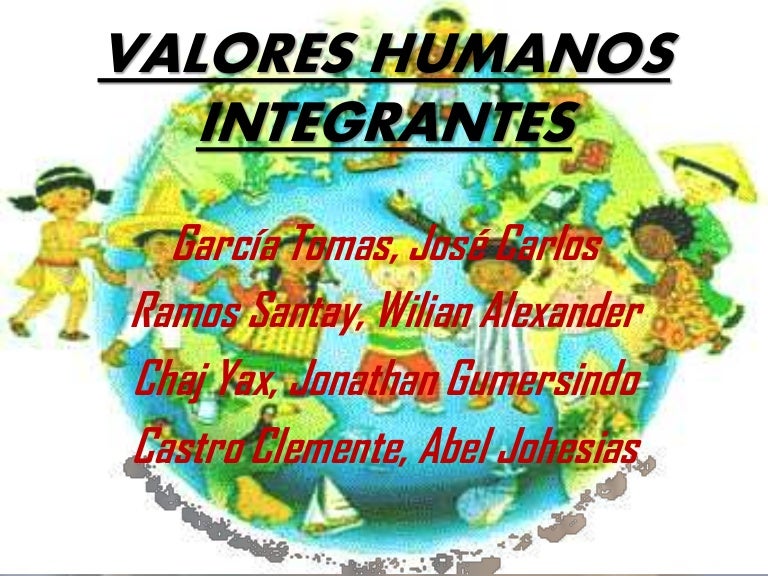 Valores Humanos