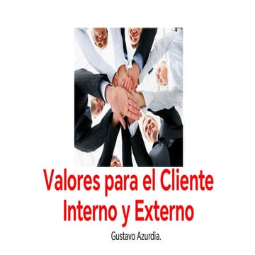 Valores para el cliente interno y externo.pdf