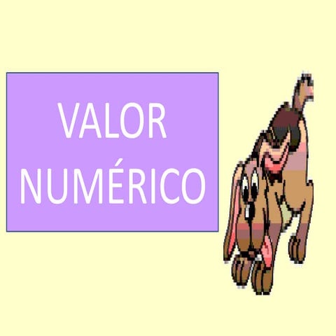 Valor numérico 1º | PPTX