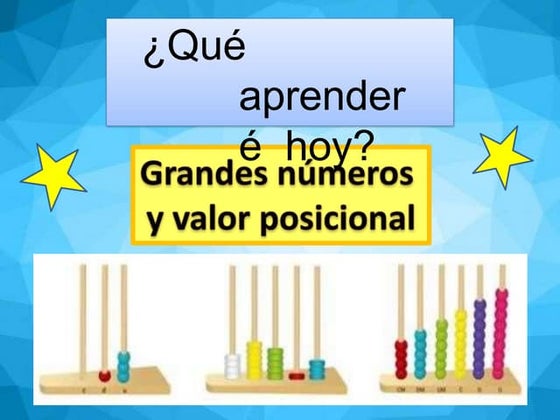 valor posicional de números con actividades y ejemplos | PPT