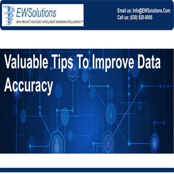 Valuable tips to improve data accuracy | PPTX