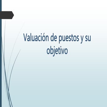 Diapositiva valuacion de puestos | PPTX