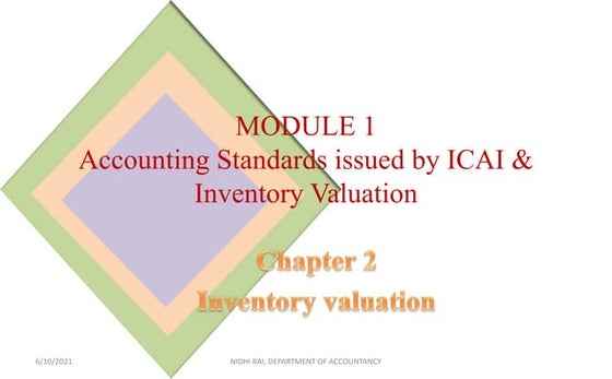 Accounting standard 2 | PPTX | Business Accounting & Finance | Business