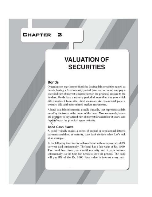 Bond valuation | PPT | Stocks and Bonds | Personal Investing