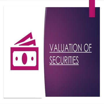 valuation of securities in modern world.pptx