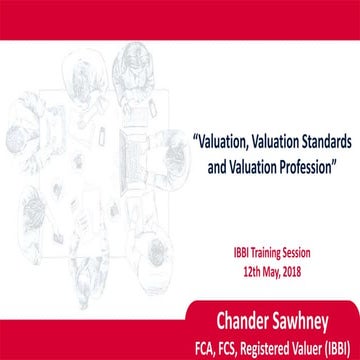 Valuation, Valuation Standards and Valuation Profession | PPTX