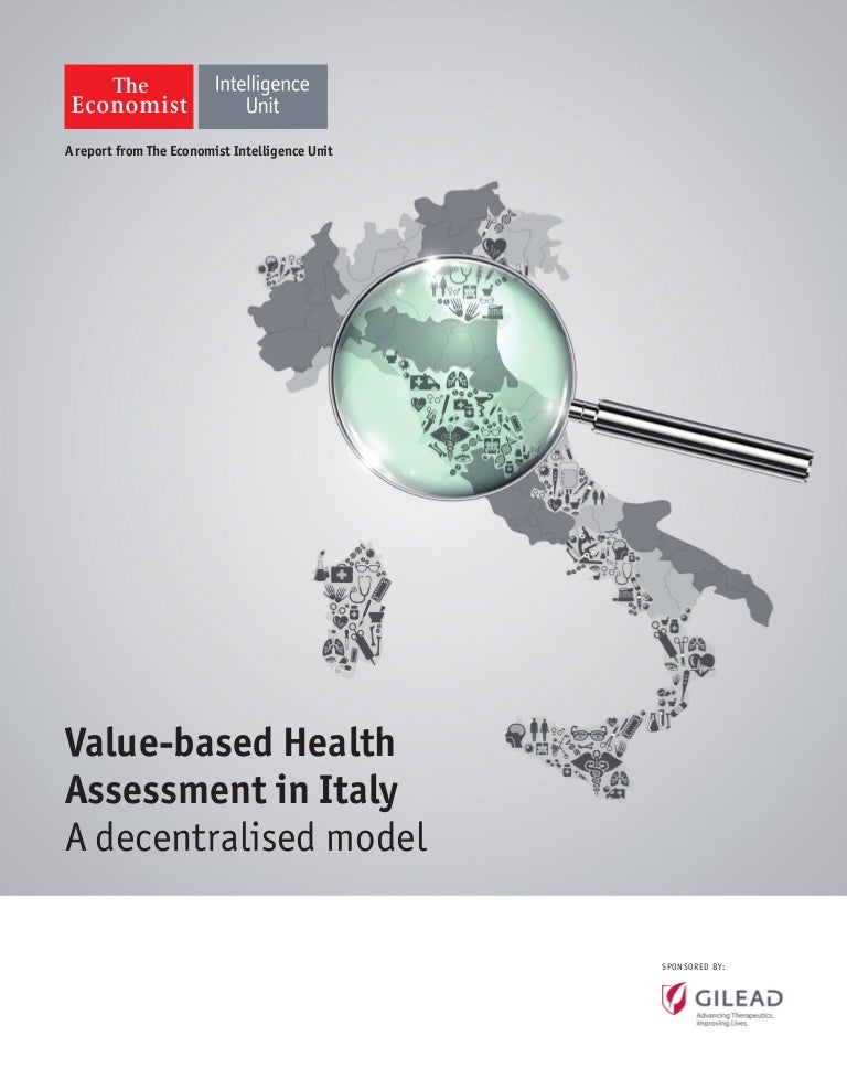Value based health assessment in italy - a decentralised model