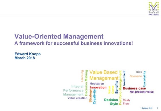 Value-based Management | PPTX
