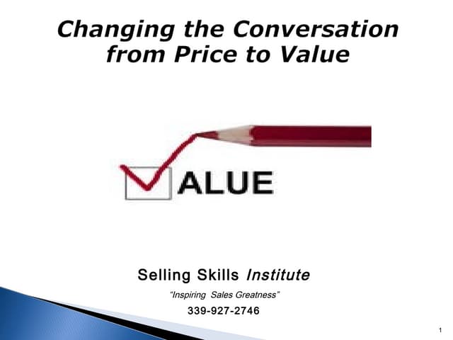 Integrity Selling Presentation | PDF