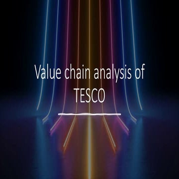 The value chain is a concept that describes the full range of ...