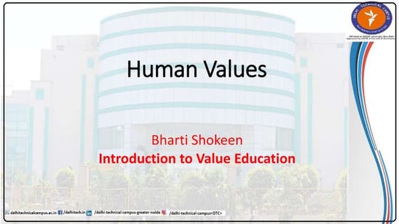 Types of values | PPT