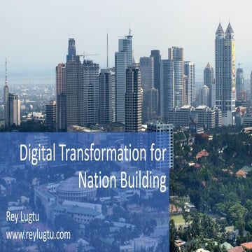 Digital transformation for Nation Building | PDF