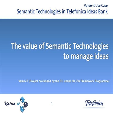 Semantic Technologies in ideas bank | PDF