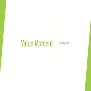 Value moment (tree) | PPTX