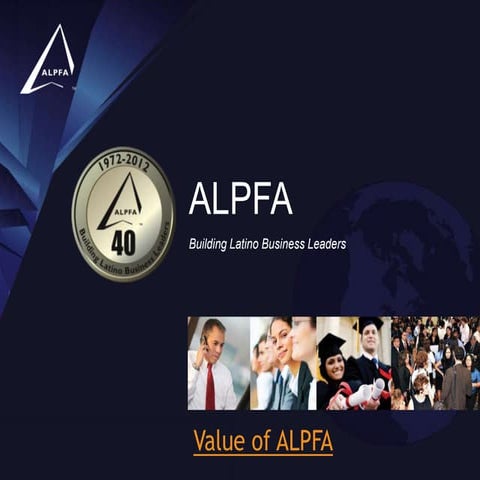 Value of ALPFA | PPTX | Events