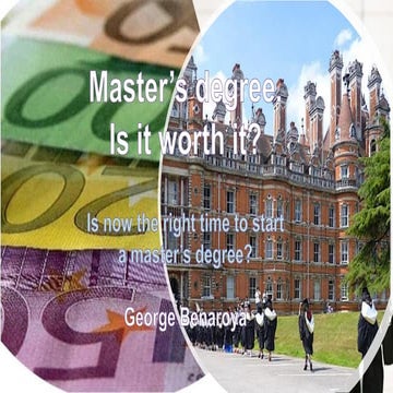 The value of a master's degree | PDF