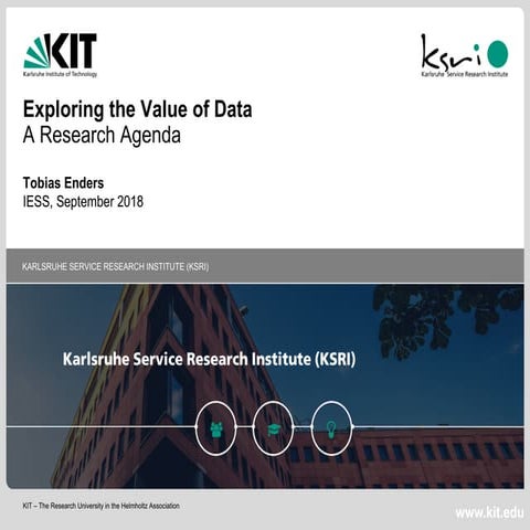 Exploring the Value of Data | PPT