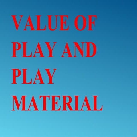 Partens six stages of play | PPTX
