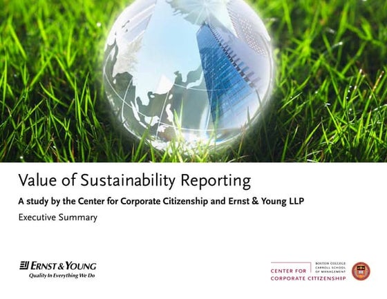 An introduction to sustainability reporting | PPT | Business ...