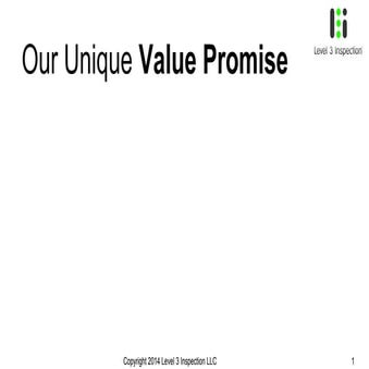 Value promise better faster cheaper | PPT