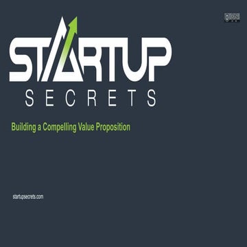 Building a Compelling Value Proposition | PPTX